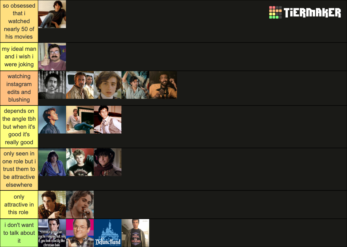 all my meow meows in a nice little row (male babygirls) Tier List ...
