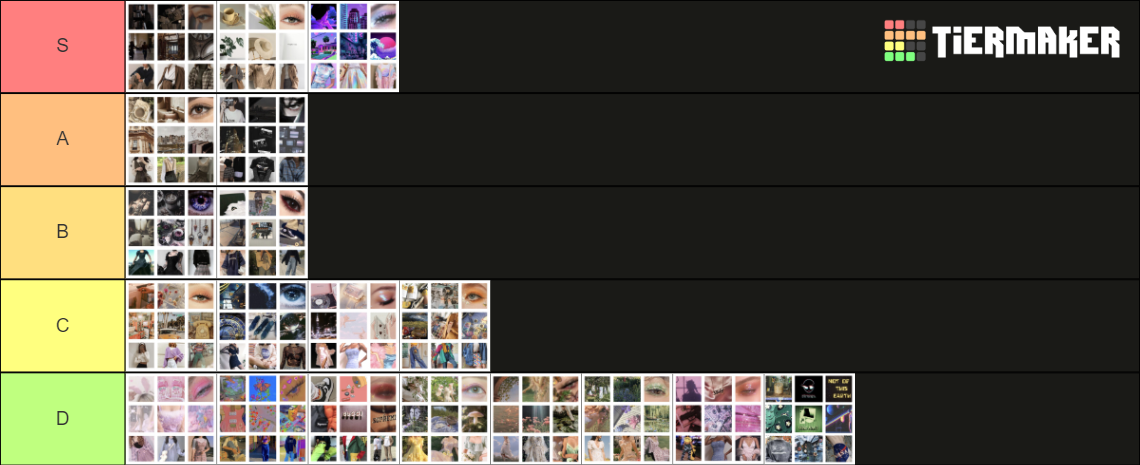 aesthetics Tier List (Community Rankings) - TierMaker
