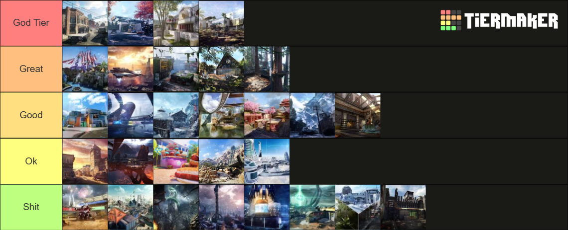 Call of Duty Black Ops 3 Multiplayer Maps Tier List (Community Rankings ...
