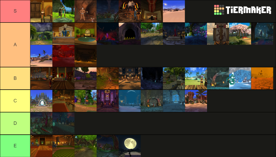 AQ3D Map Ranking (Travel Menu) Tier List (Community Rankings) - TierMaker