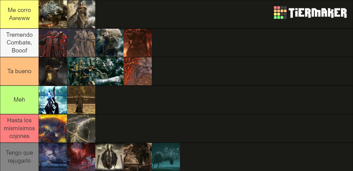 Elden Ring Boss List Tier List (Community Rankings) - TierMaker