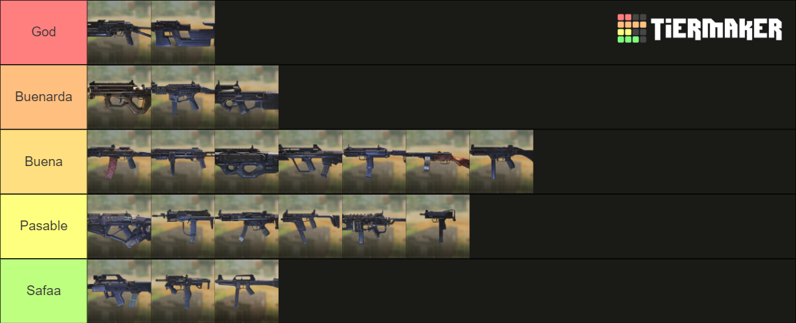armas cod mobile Tier List (Community Rankings) - TierMaker