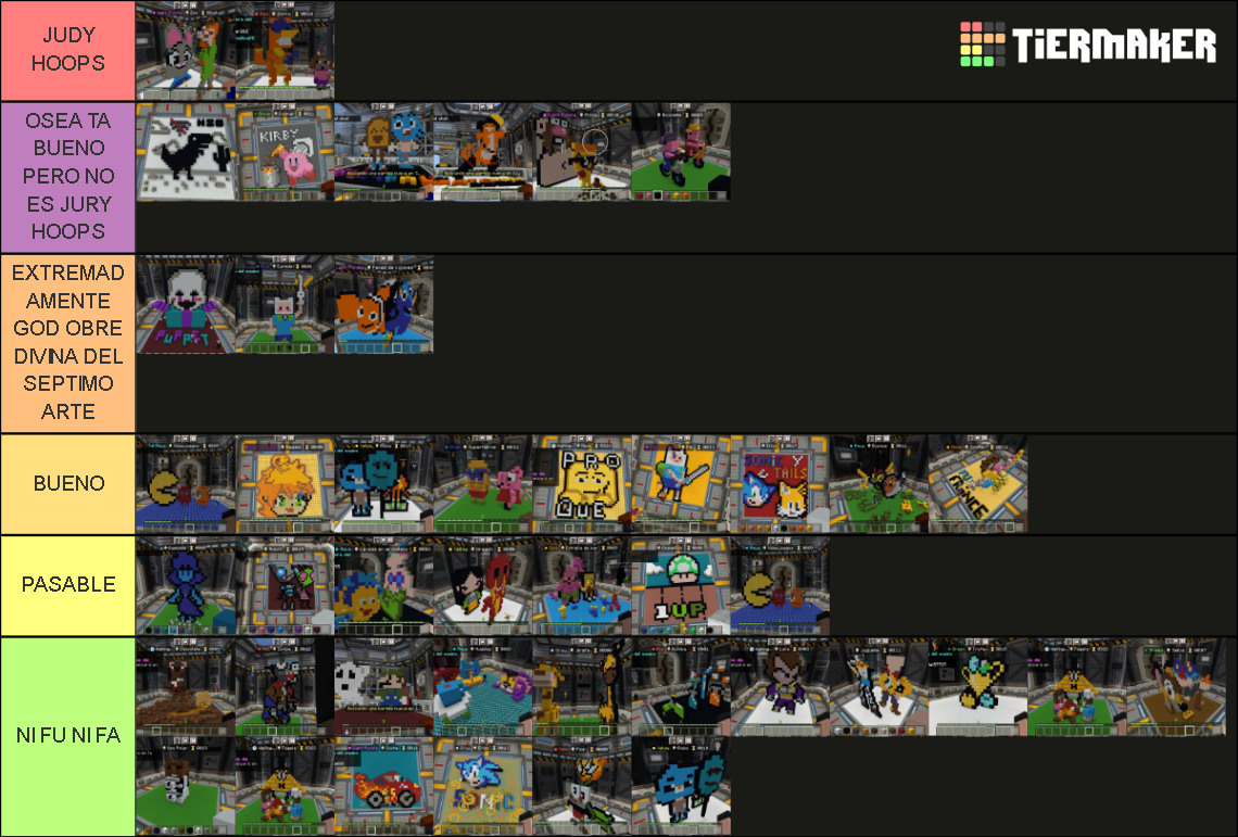 BUILD BATTLE Tier List (Community Rankings) - TierMaker