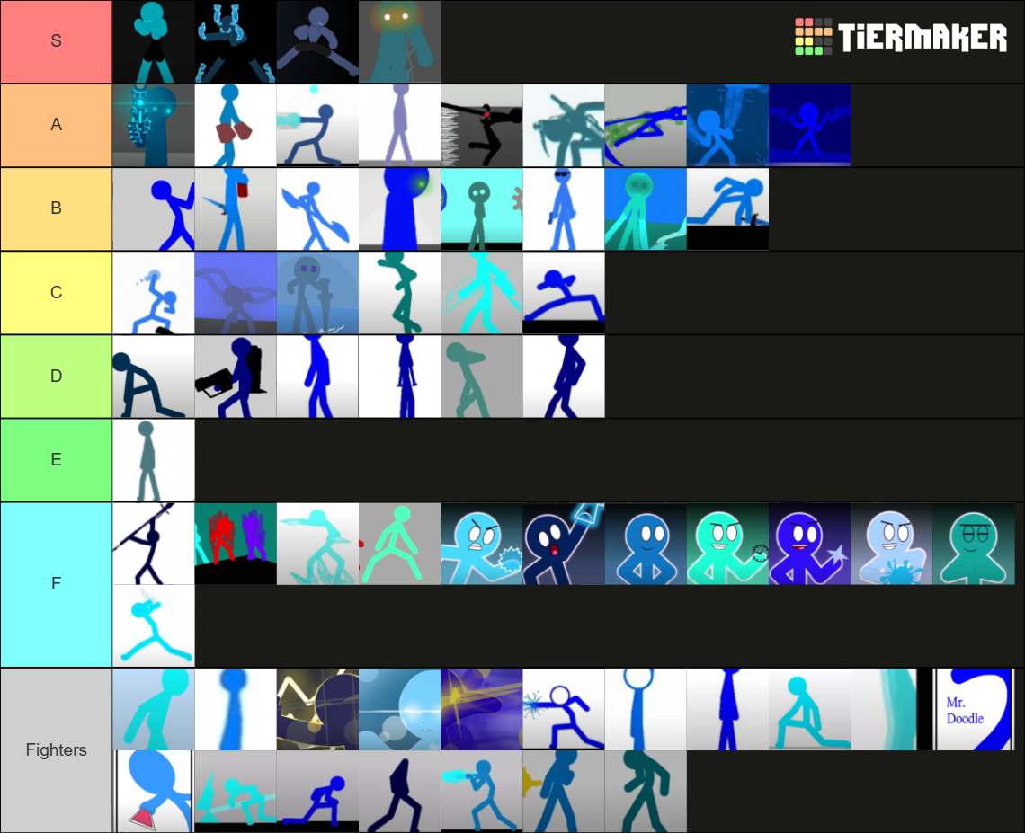 all stickman ranked Tier List (Community Rankings) - TierMaker