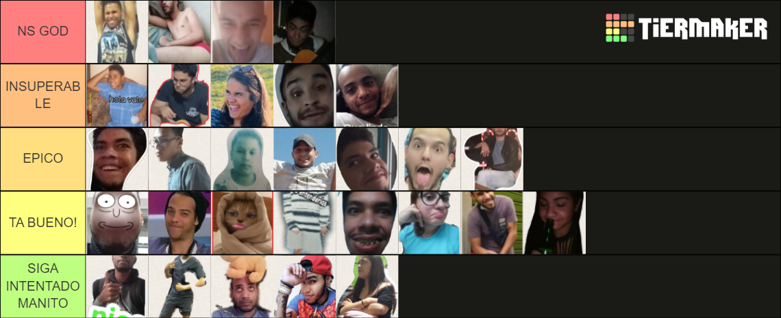 Stickers NS Tier List (Community Rankings) - TierMaker