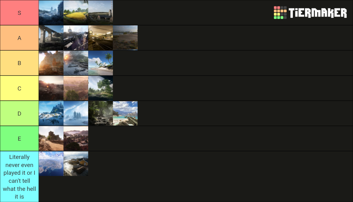 Battlefield 5 Maps 2020 Tier List (Community Rankings) - TierMaker