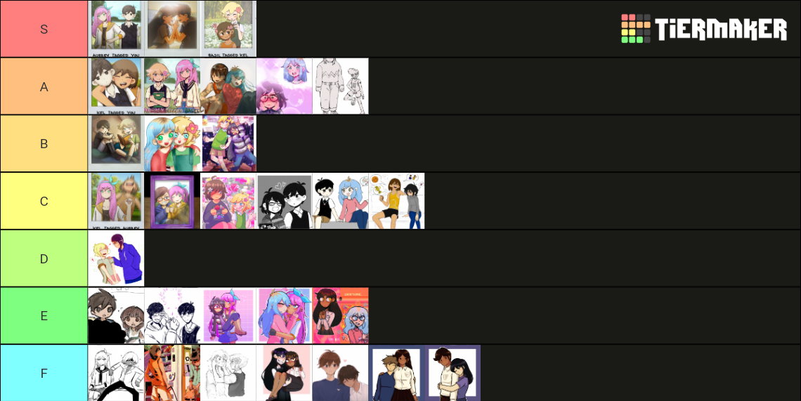OMORI Ships Tier List (Community Rankings) - TierMaker
