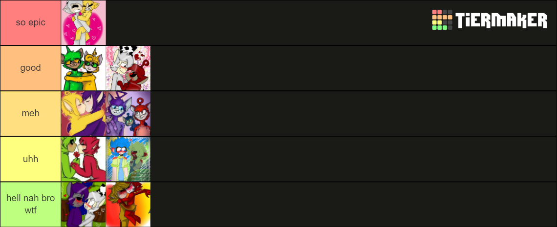 Slendytubbies Ships Tier List (Community Rankings) - TierMaker