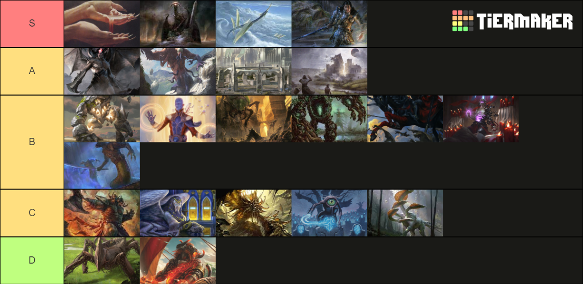 Magic powerlevel deck Tier List (Community Rankings) - TierMaker