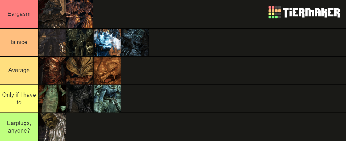DS2 Boss Themes Tier List (Community Rankings) - TierMaker