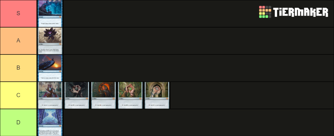 MTG P9 Tier List (Community Rankings) - TierMaker