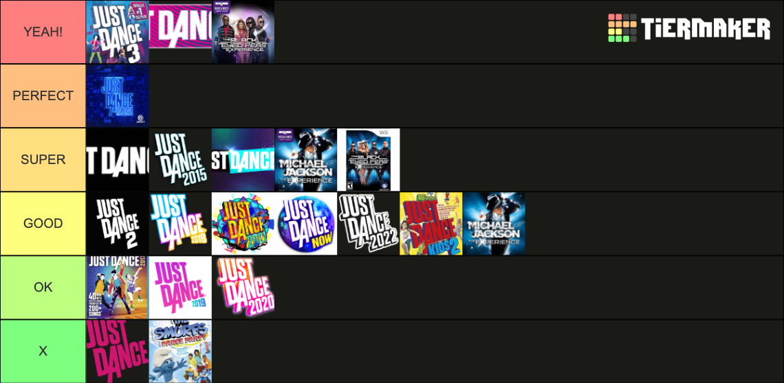 jd RANKING Tier List (Community Rankings) - TierMaker