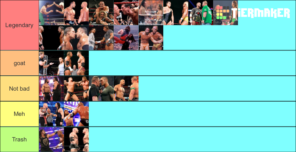 Wwe Rivalries All Time Tier List Community Rankings Tiermaker