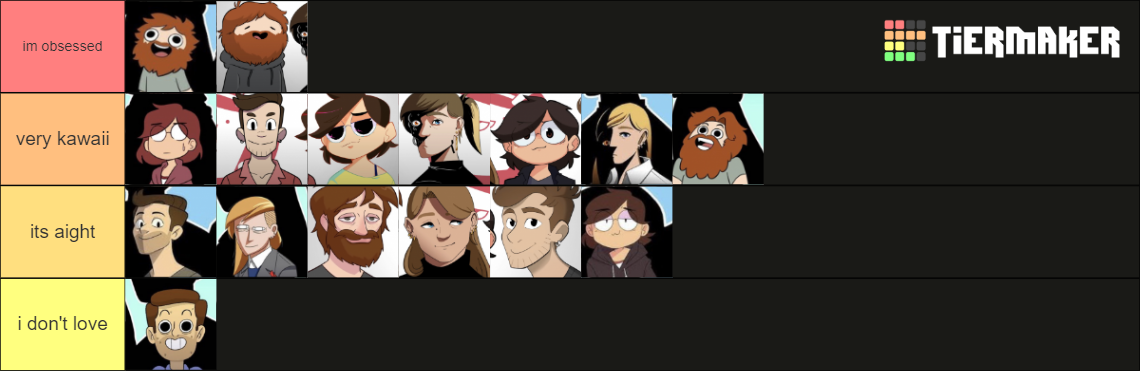 Drawfee Portraits Tier List (Community Rankings) - TierMaker