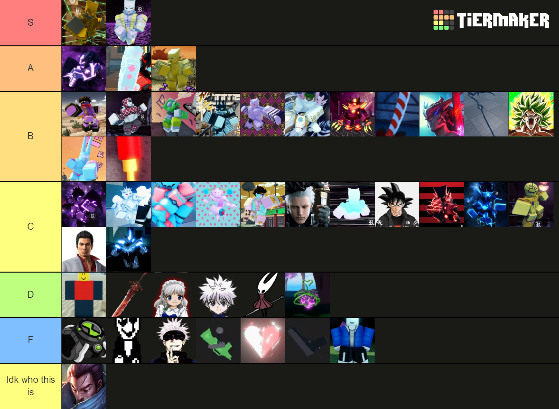 Roblox AUT (a universal time), Delta update Tier List (Community ...