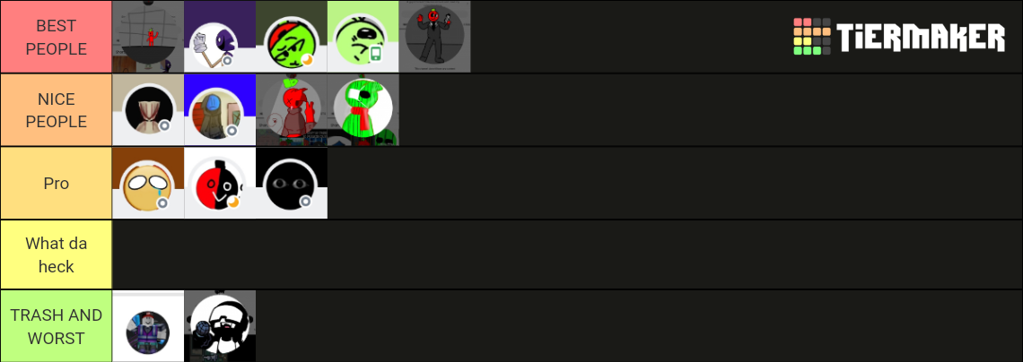 Yeah mpg Tier List (Community Rankings) - TierMaker