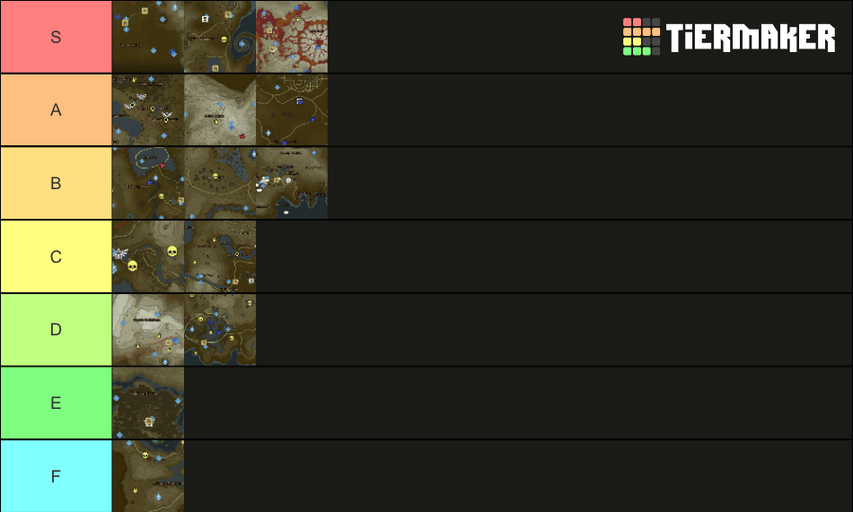 TOTK Areas Tier List (Community Rankings) - TierMaker