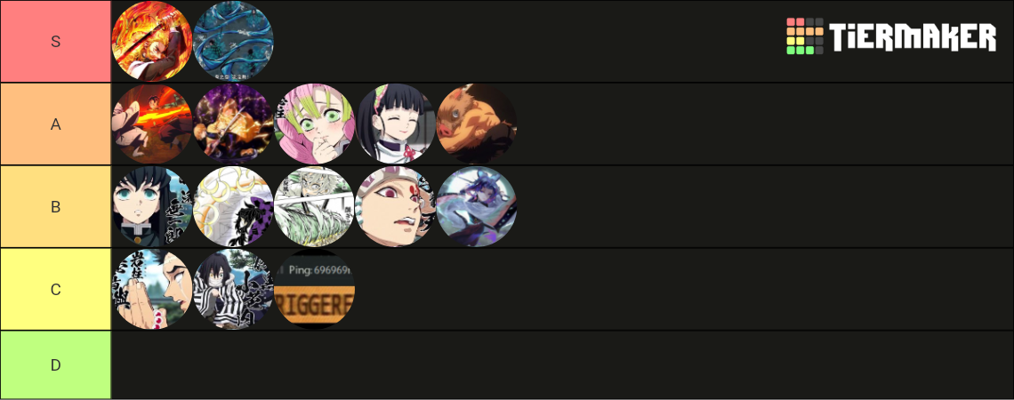 DSBA Breathing Styles PVP Tier List (Community Rankings) - TierMaker