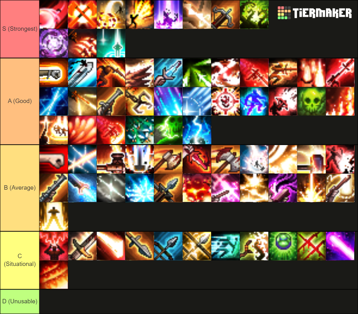 The Last Spell 1.0 Skills Tier List (Community Rankings) - TierMaker