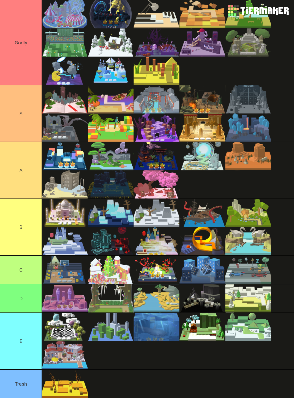 Dancing Line, All Levels [2021] Tier List (Community Rankings) - TierMaker