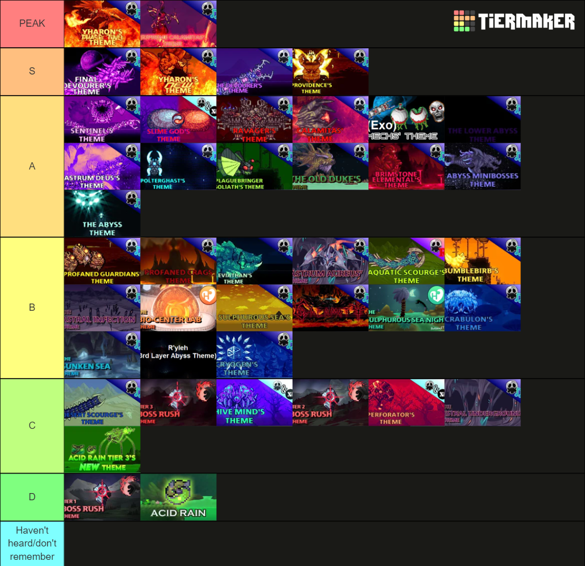 Terraria Calamity Mod Official OST Tier List (Community Rankings ... Terraria Calamity Mod Official OST Tier List (Community Rankings ...