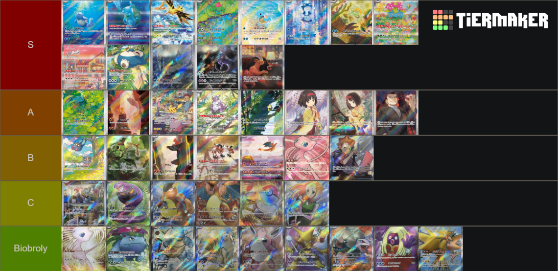 “Pokemon Card 151” Secret Rares Tier List (Community Rankings) - TierMaker