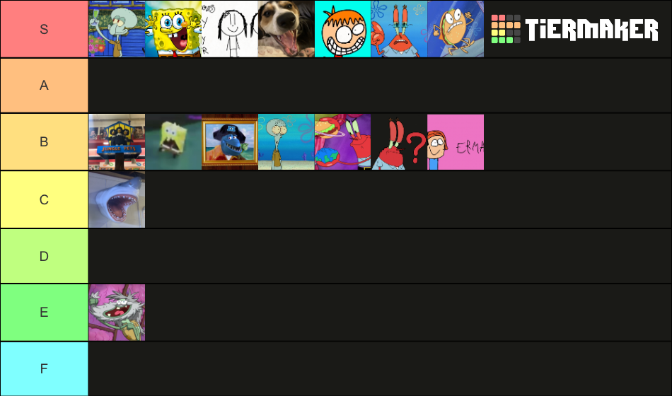 TCC Meme characters Tier List (Community Rankings) - TierMaker