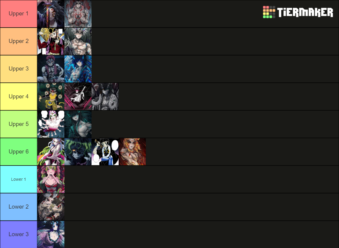 Demon Hashiras & Upper rank demon Tier List (Community Rankings ... Demon Hashiras & Upper rank demon Tier List (Community Rankings ...