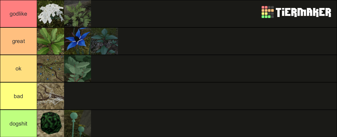 warrior cats: ultimate edition herbs Tier List (Community Rankings ...