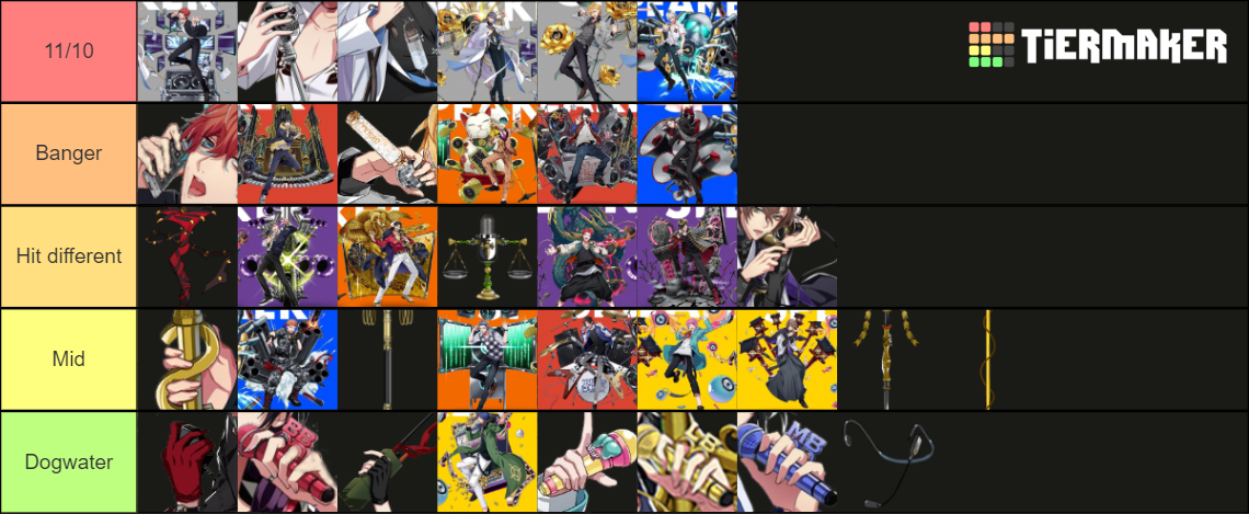 Hypmic speaker and mic tierlist Tier List (Community Rankings) - TierMaker