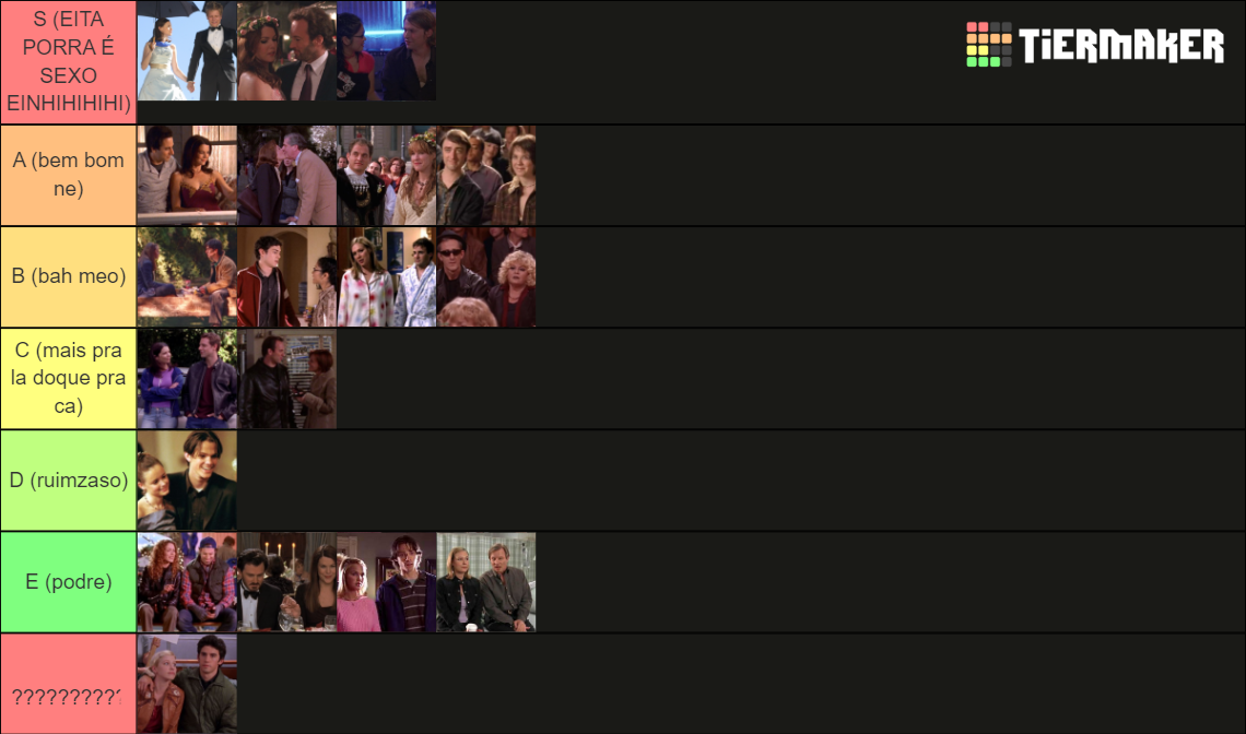 Gilmore Girls Ships Tier List Community Rankings TierMaker