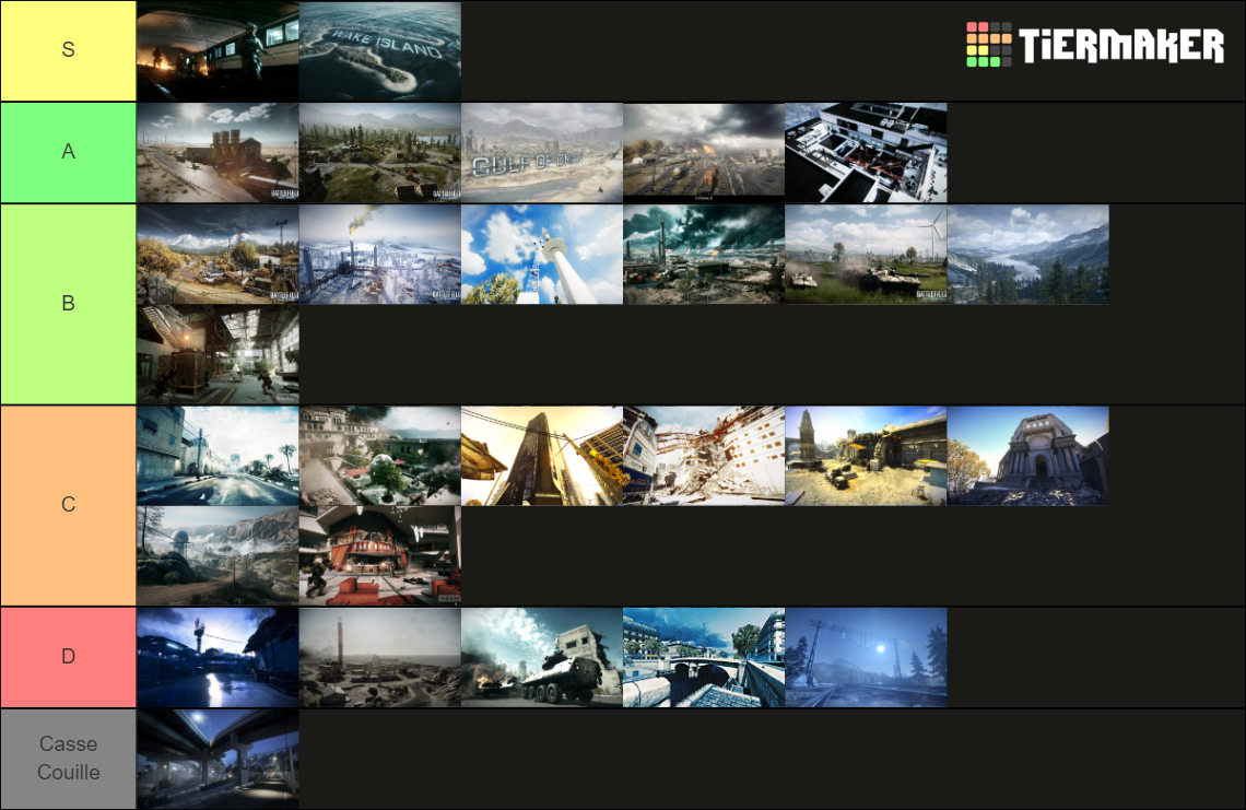 Battlefield 3 Maps (Including DLC) Tier List (Community Rankings ...