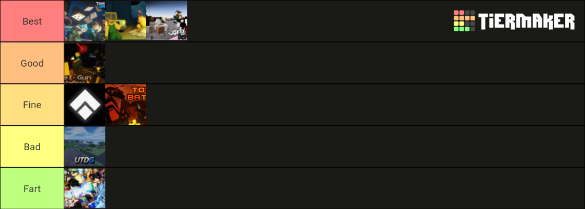Roblox tower defense games Tier List (Community Rankings) - TierMaker