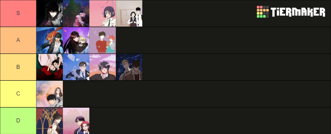 best webtoons on Webtoon™ Tier List (Community Rankings) - TierMaker