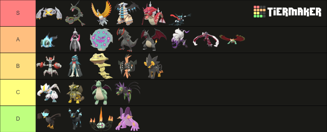 Best Shiny Pokemon of All Time Tier List (Community Rankings) - TierMaker