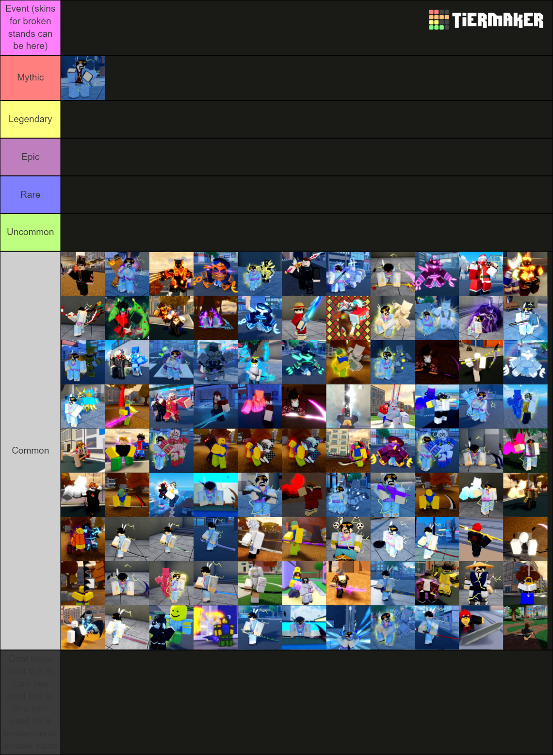 Aut Skins (Based On Design) Tier List (Community Rankings) - TierMaker