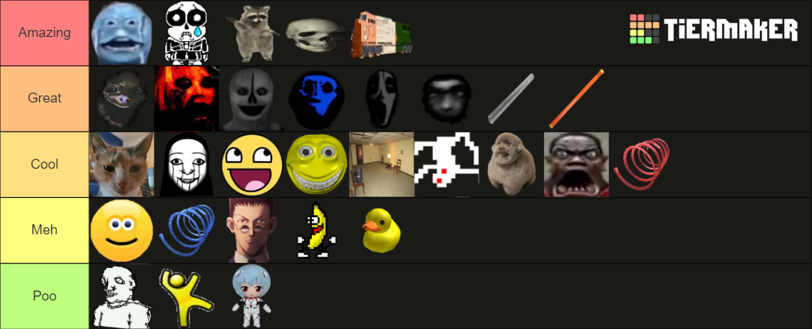 Nico's Nextbots Arcade Update Tier List (Community Rankings) - TierMaker