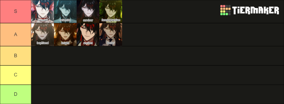 Vox Akuma's ASMR Characters Tier List (Community Rankings) - TierMaker