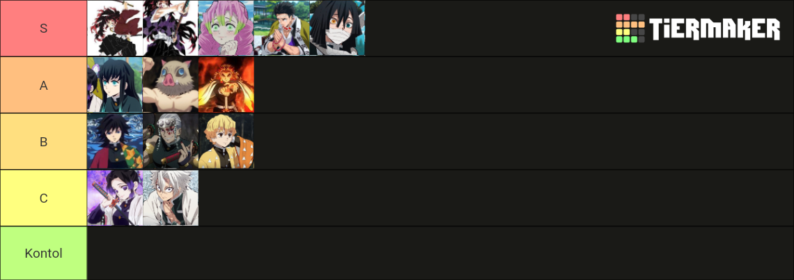 Demonfall Breathings update 4.0 Tier List (Community Rankings) - TierMaker