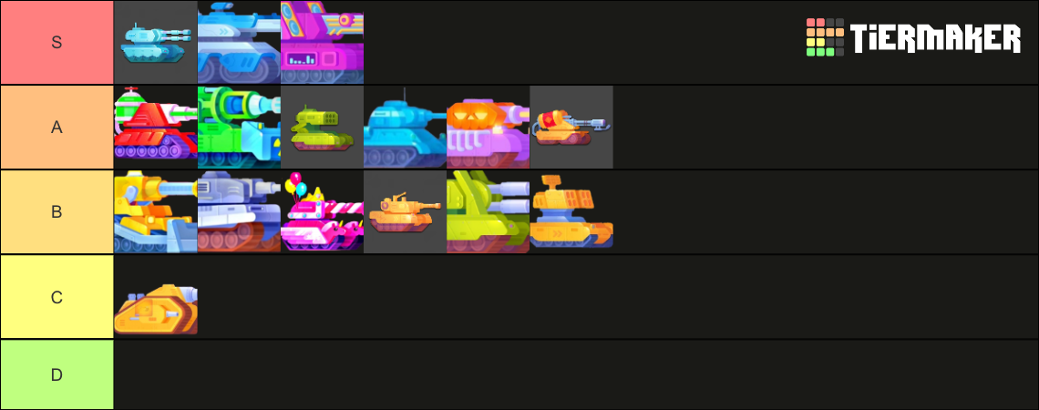 Tank Stars’ Tanks Tier List (Community Rankings) - TierMaker