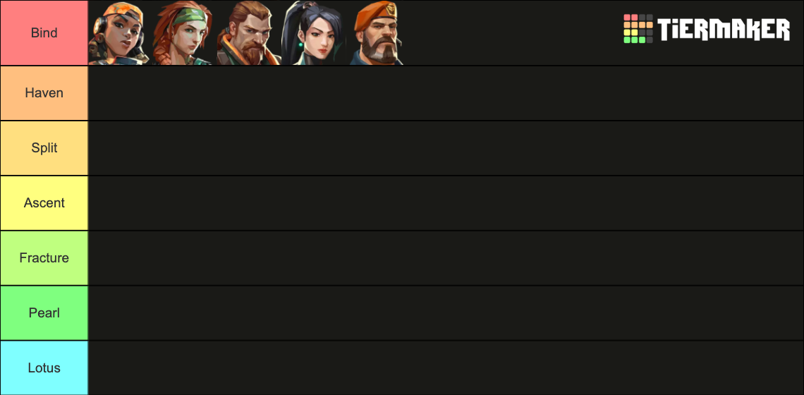 Valorant Agents for every map (up to Gekko & Lotus) Tier List ...