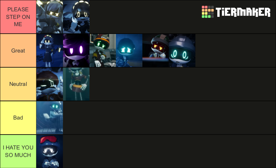 Murder Drones Characters Tier List (Community Rankings) - TierMaker