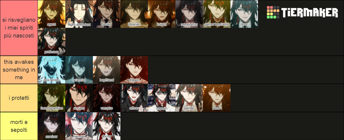 Vox Akuma's ASMR Characters Tier List (Community Rankings) - TierMaker