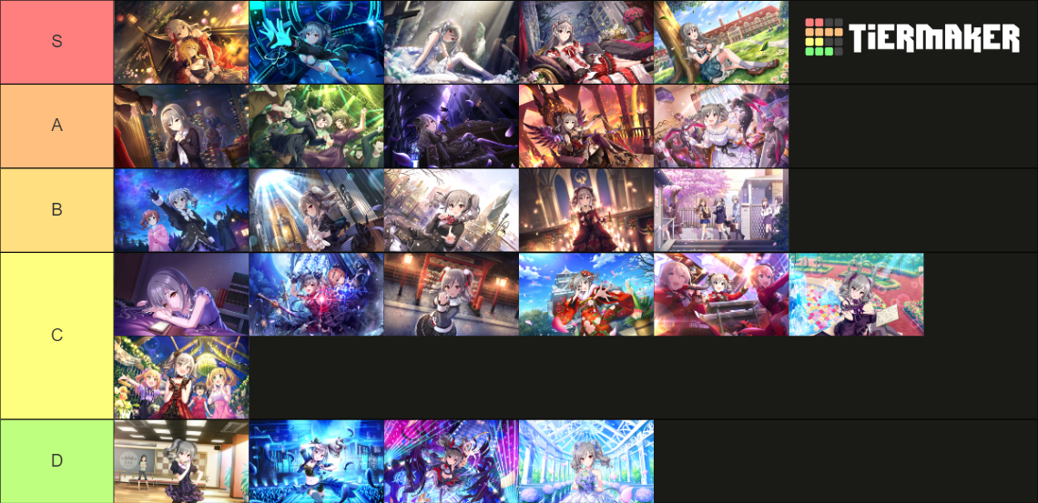 Ranko Kanzaki Cards Deresute Tier List (Community Rankings) - TierMaker