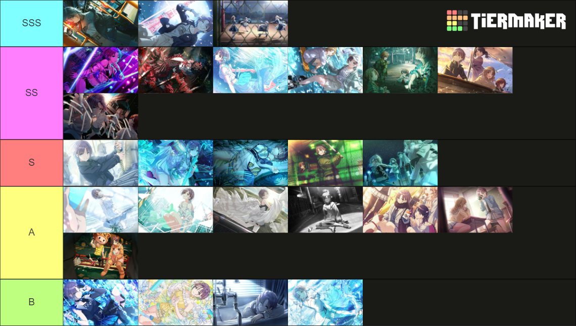 Toru Asakura Cards Shinymas Tier List (Community Rankings) - TierMaker