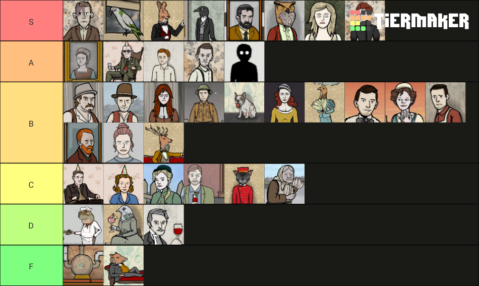 Rusty Lake Characters Ranked Tier List (Community Rankings) - TierMaker