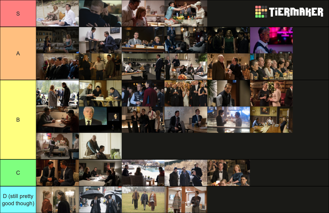 Succession - Rank all Succession episodes! Tier List (Community ...