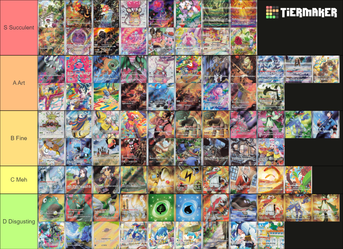 Pokemon 151 tcg art Tier List (Community Rankings) - TierMaker