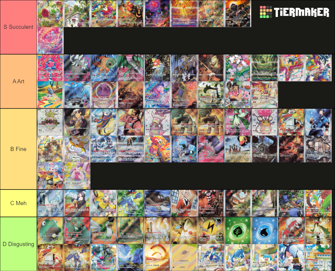 Pokemon 151 tcg art Tier List (Community Rankings) - TierMaker