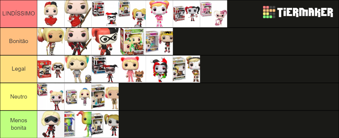 Harley Quinn Funko Pops Tier List (Community Rankings) - TierMaker